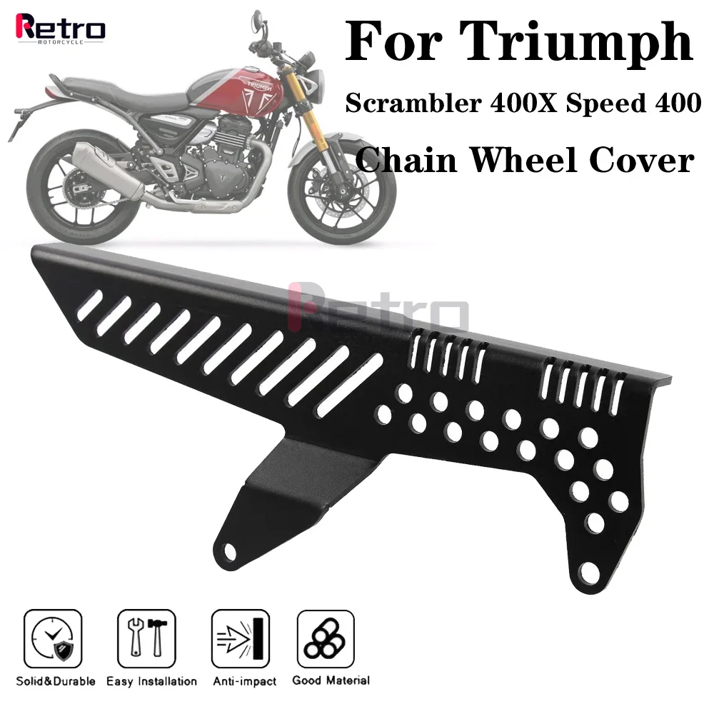For Triumph Scrambler 400X Speed 400 Motorcycle Accessories Chain Wheel ...