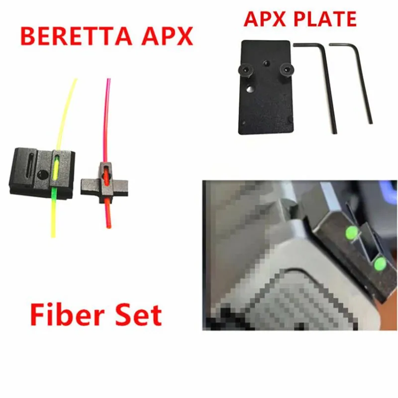 Metal Optic Red Dot Mount Plate for Beretta APX Full Size Compact Fit ...