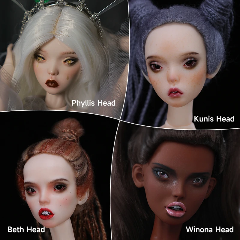 Phyllis Beth Kunis Winona 1/4 Special Body Head Only High Quality Toys ...