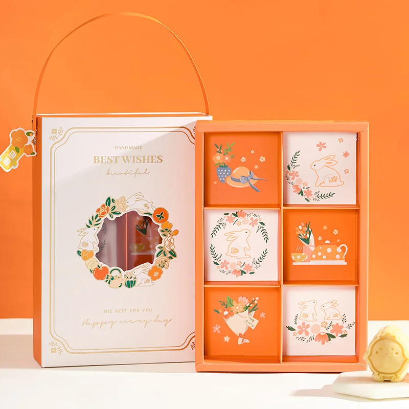 LBSISI-Life-5pcs-Creative-Mid-Autumn-Festival-Mooncake-Packaging-Box ...