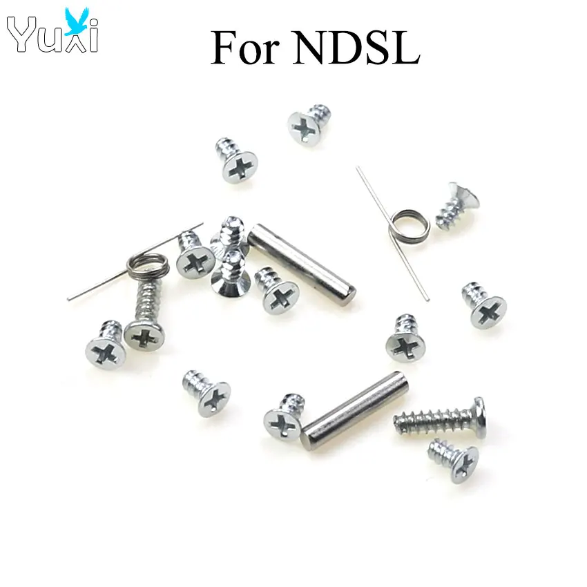 YuXi-Full-Set-Screws-Left-Right-Springs-For-Nintend-DS-Lite-DSL-NDSL ...