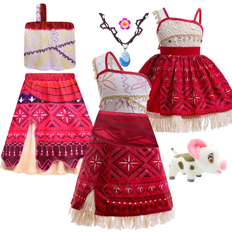 Ocean-Adventure-2-Moana-Role-Play-Costume-Princess-Dress-for-Girls-Ball ...