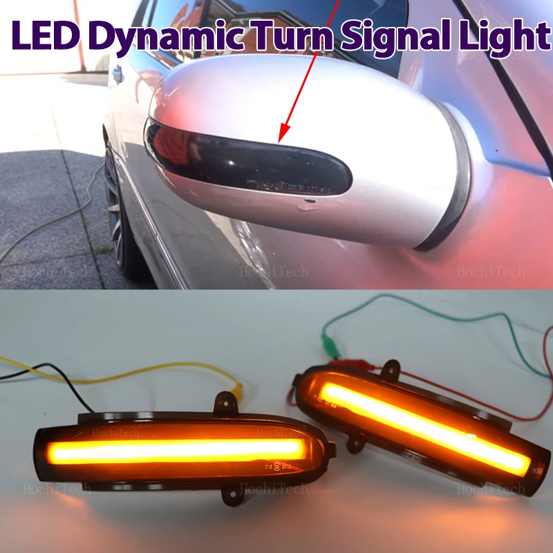2x-Dynamic-Blinker-LED-Turn-Signal-Light-Indicator-Side-Mirror-Lamp-For ...