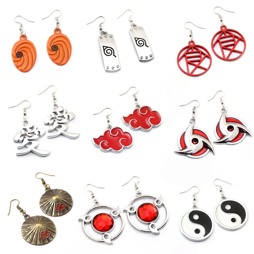Anime-Akatsuki-Gaara-Red-Cloud-Sharingan-Eye-Leaf-Village-Uzumaki ...
