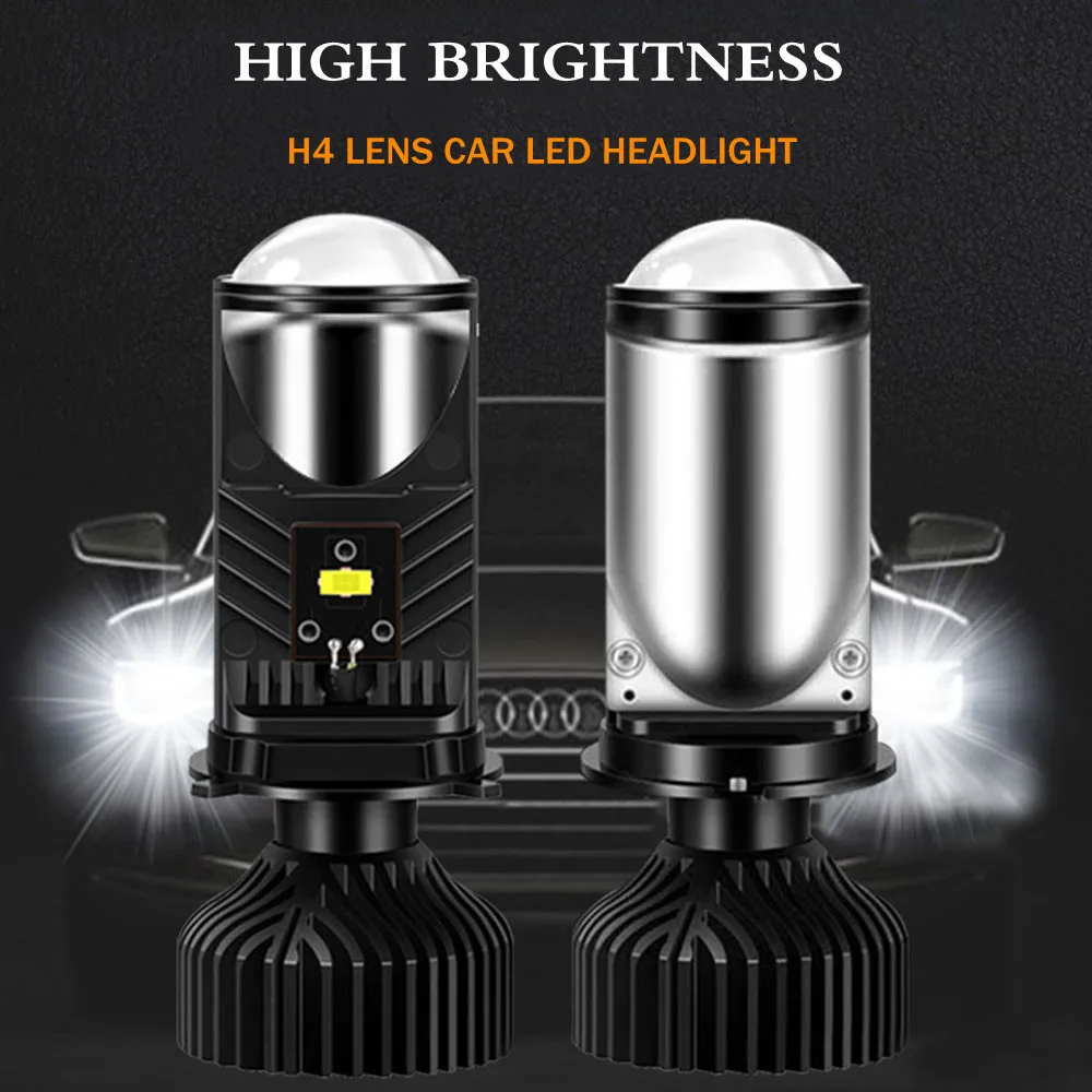 2pcs-H4-LED-Projector-Mini-Lens-Auto-H4-LED-Headlight-Bulb-Kit ...