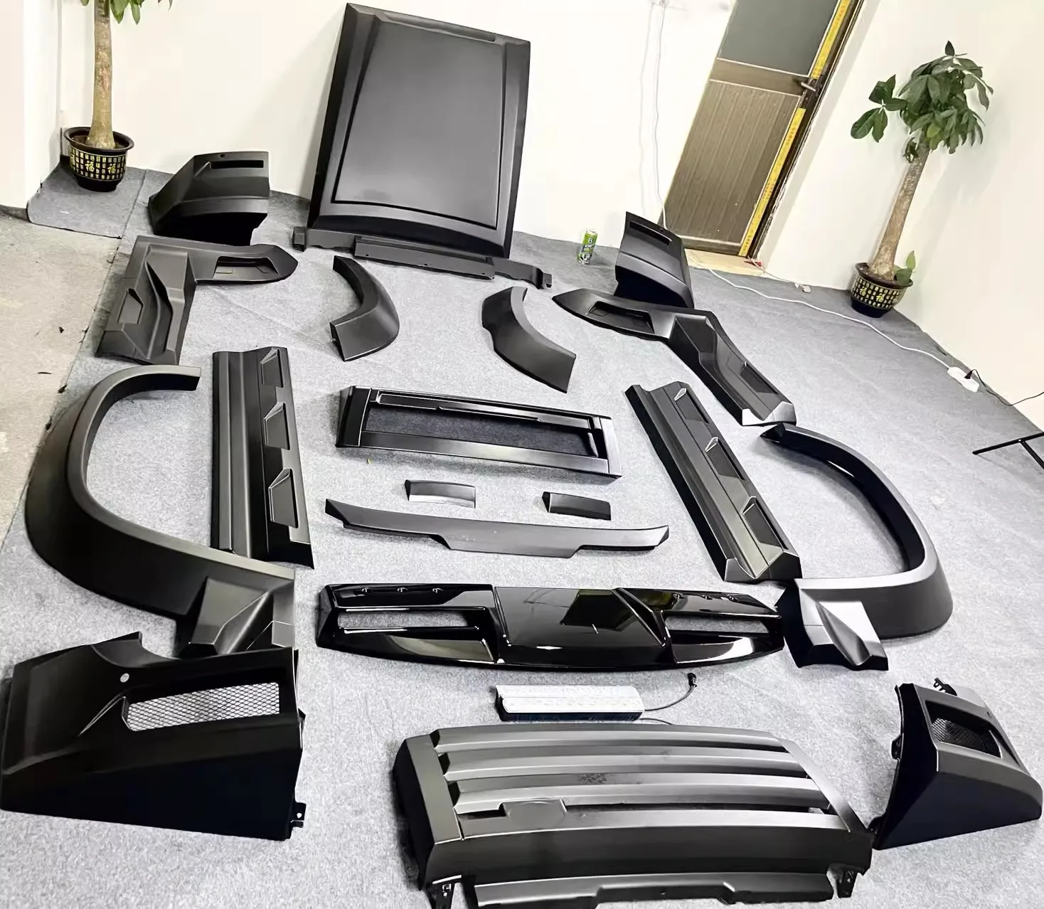 Kit-de-carrocer-a-de-fibra-de-carbono-para-Land-Rover-Defender-conjunto ...