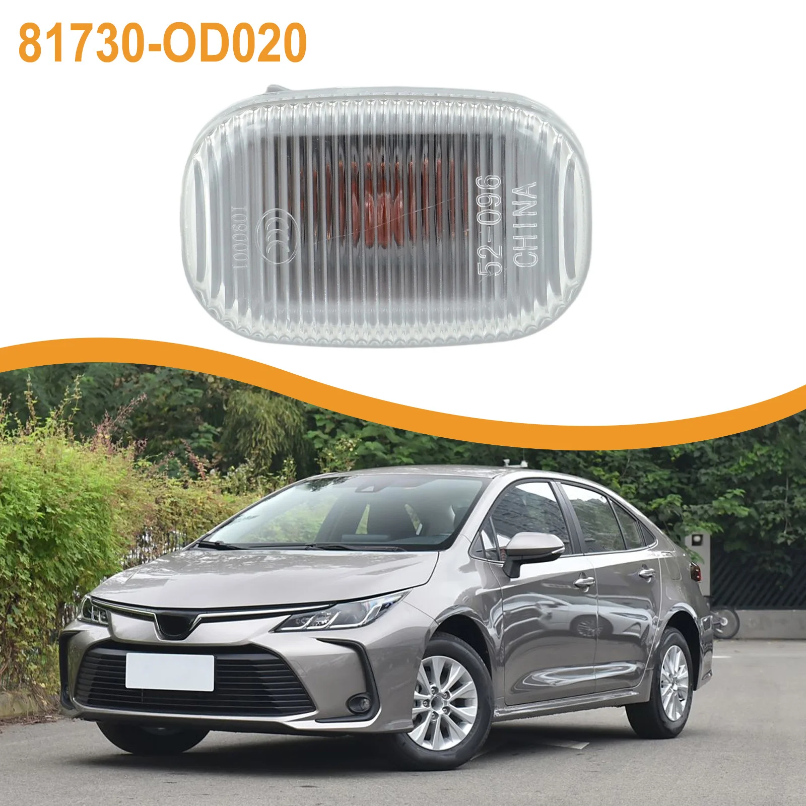 For Corolla Turn Light Vehicle Repair Light For Yellow OEM Number 81730 ...