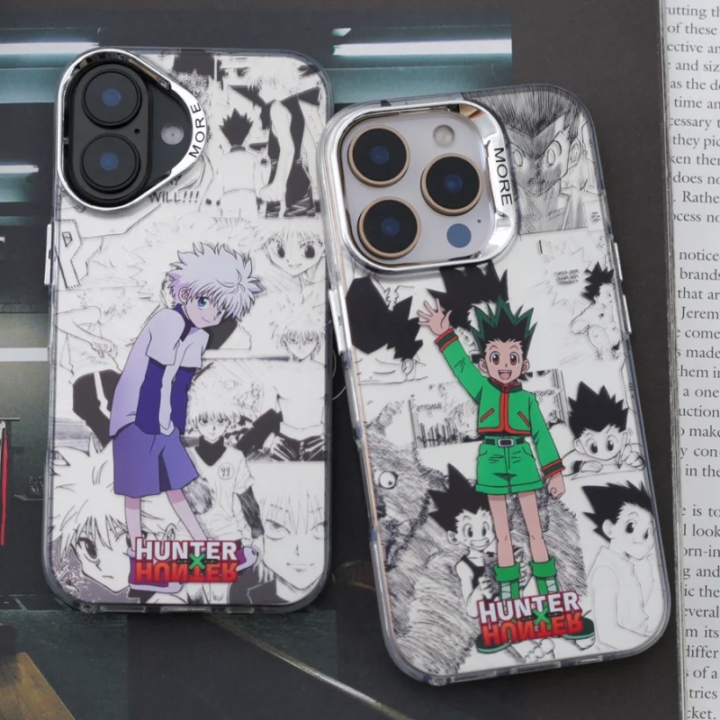 Cartoon HUNTER×HUNTER Phone Case for iPhone 16 15 14 Plus 13 12 11 17 ...