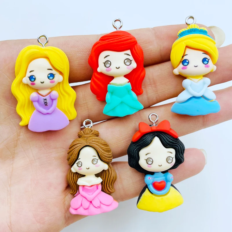 Princess Clay Charms