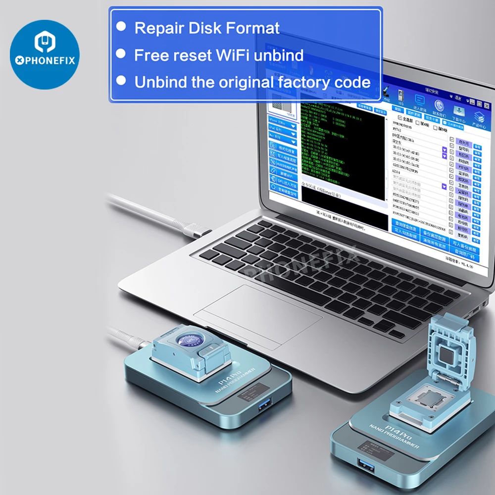 JC P13 i2C P14 Pro IRepair P12 Ibox 3 MJ P13 PCIE NAND Programmer DFU ...