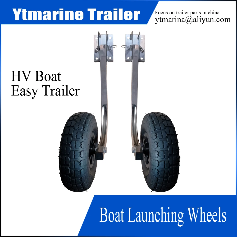 Easy Trailer B,Boat Launching Wheels Stainless Steel Transom Launching ...