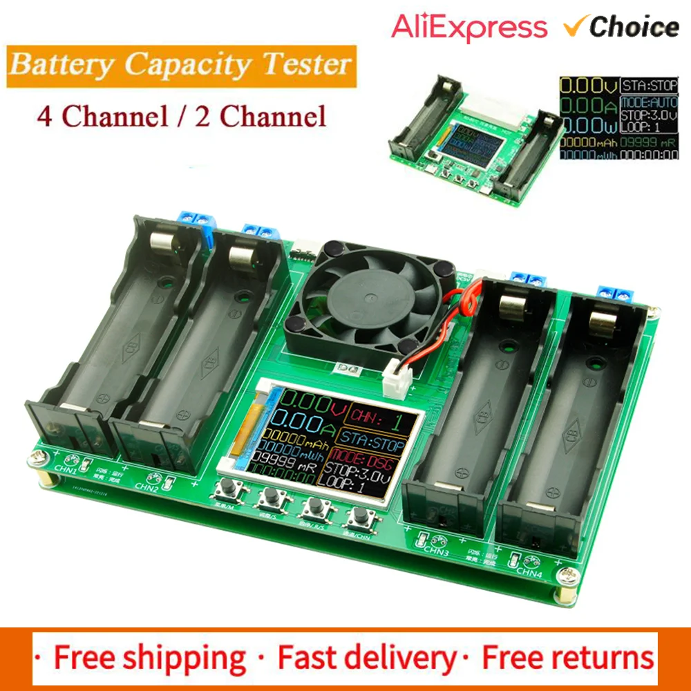 Digital-Display-Battery-Capacity-Internal-Resistance-Tester-Lithium ...