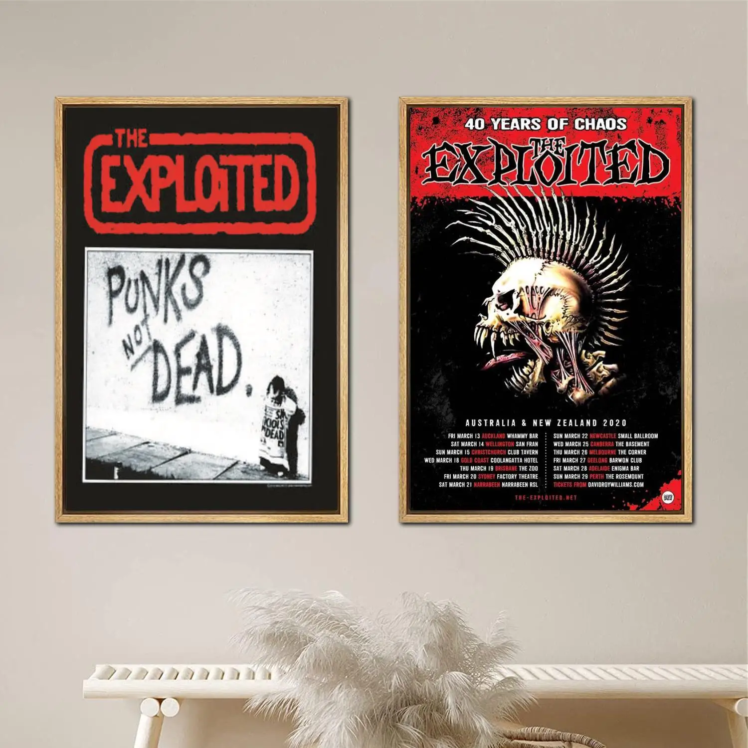 The-Exploited-Poster-Painting-24x36-Wall-Art-Canvas-Posters-room-decor ...