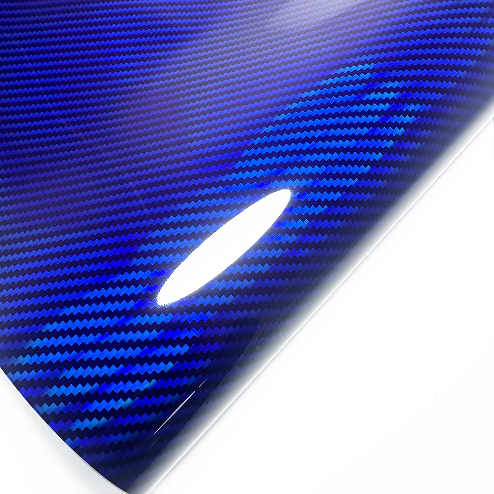 High-Gloss-Laser-Blue-Carbon-Fiber-Vinyl-Film-Motorcycle-Body-Stickers ...