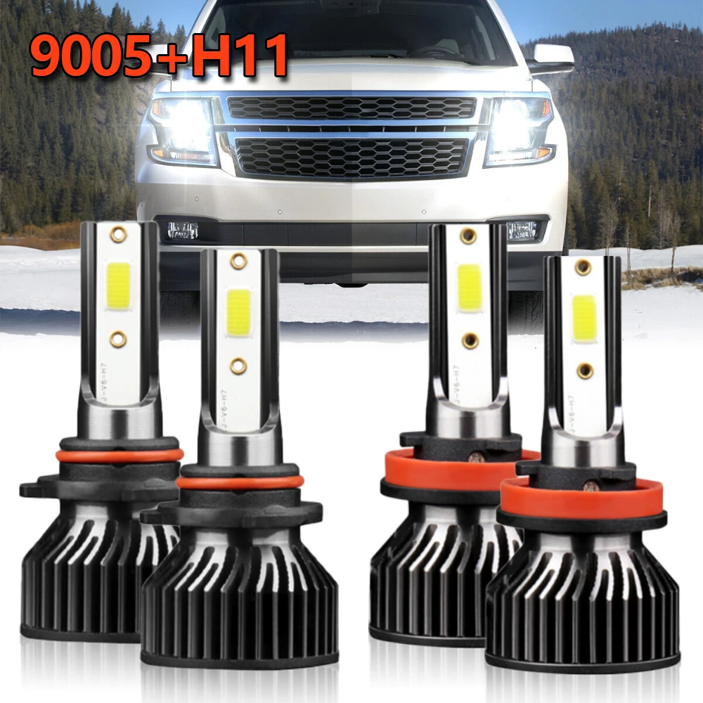 Turbo-Led-Lamp-Headlight-Bulb-Car-Automotive-Light-12V-For-Chevrolet ...