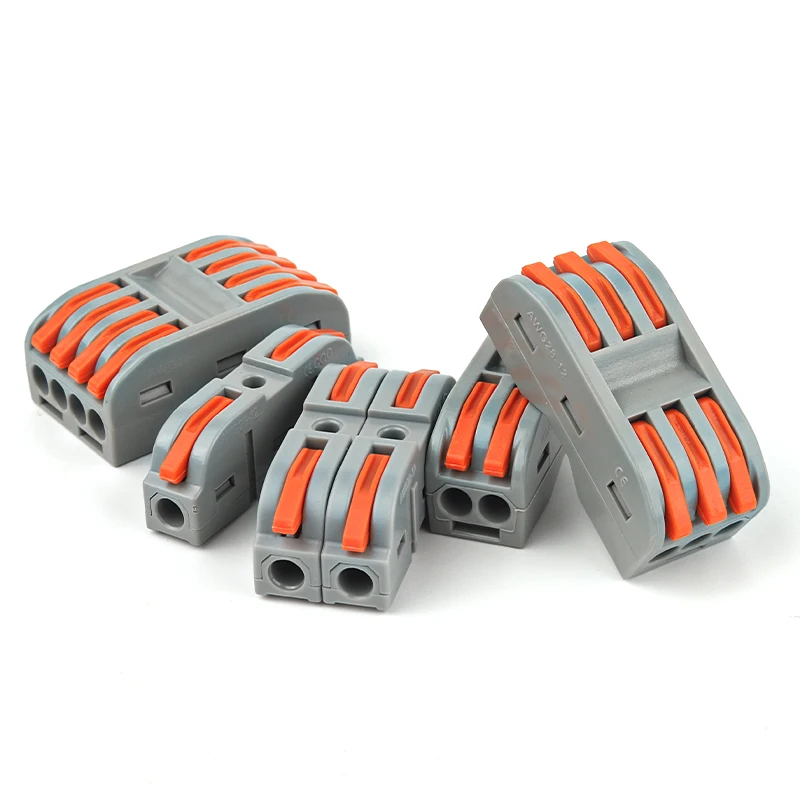 Connecteurs-de-fils-rapides-ressort-enfichables-connexion-de-c-blage ...