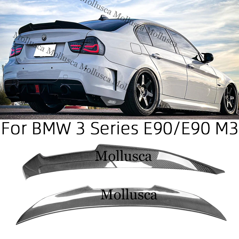 For BMW 3 Series E90/E90 M3 4Door PSM/P/M4 Style Carbon fiber Rear ...