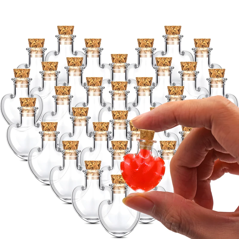 Botellas-de-vidrio-con-forma-de-coraz-n-a-la-deriva-botellas ...