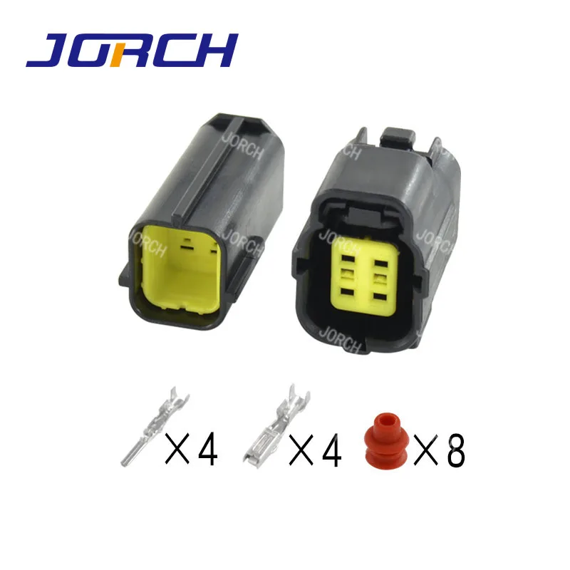 Electrical Plug | Denso Connector - 4 Pin Female Male Electrical Plug ...