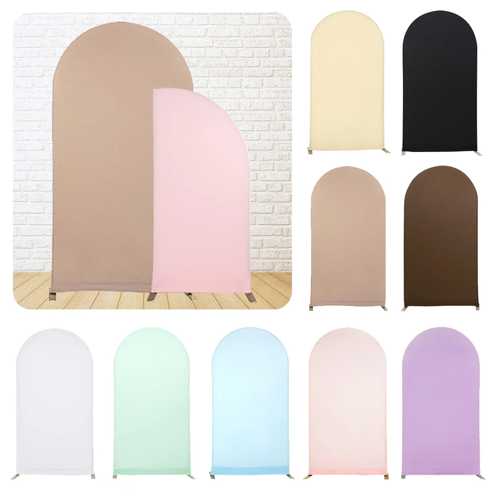 1-5-2m-Arch-Backdrops-Cover-Double-Sided-Elastic-Fabric-Cover-for ...