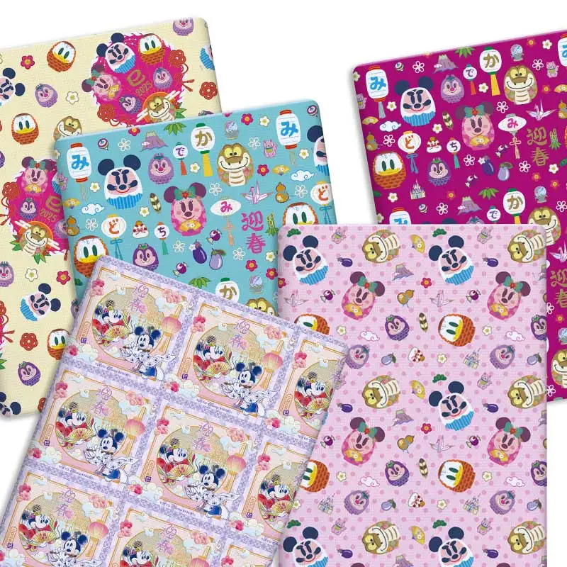 Disney fabric 140x50CM Cartoon cotton fabric Patchwork Tissue Kid Home ...