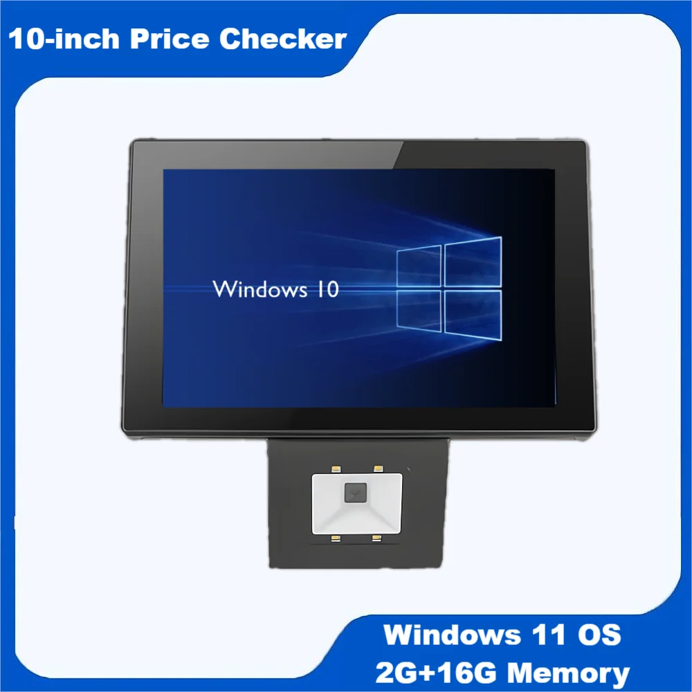 Comprobador de precio de Windows CJ100, lector de código QR de código de barras, Terminal POS ...
