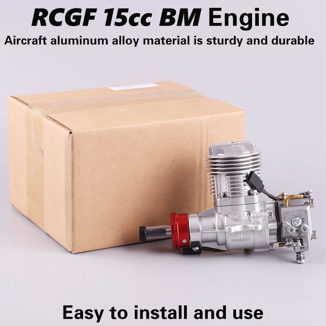 RCGF 15cc BM Petrol/Gasoline Engine for RC Airplane Two Strokes Single ...