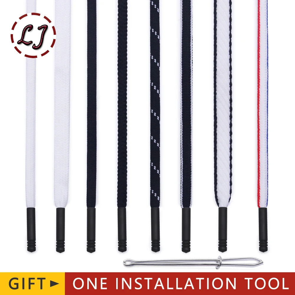 2pcs-Sweatpants-Drawstring-Strap-Metal-Head-Sports-Pants-Cotton-Rope ...