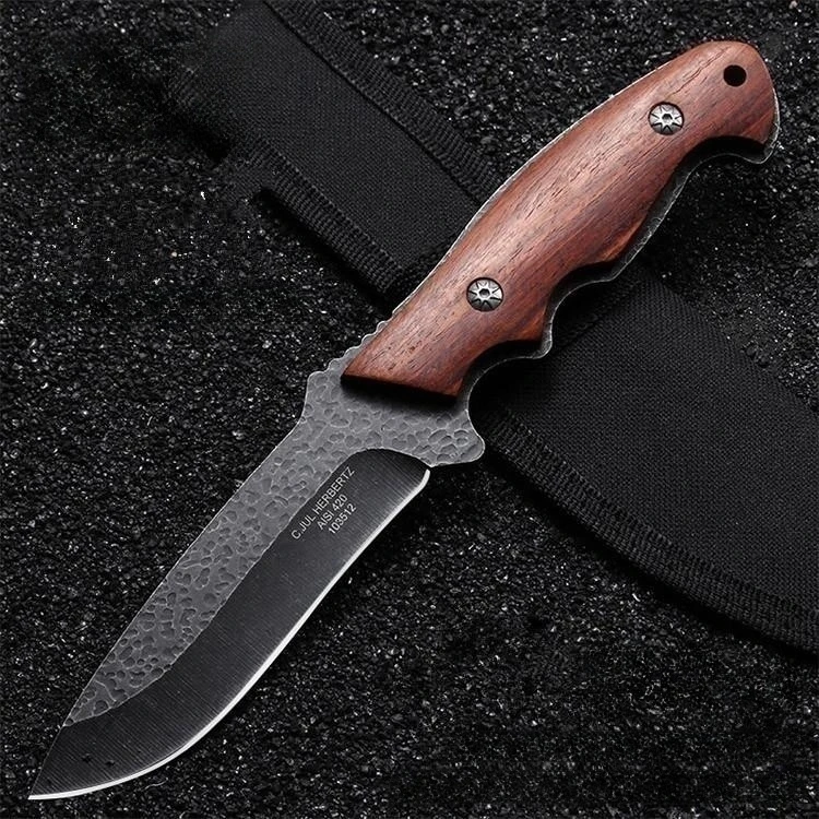 New Outdoor Stainless Steel Hardness Anti-body Knife Hardnes Outdoor ...