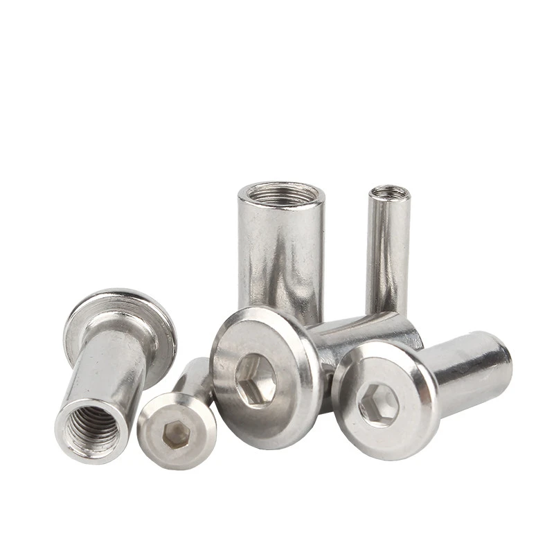 304 Stainless Steel Furniture Rivet Connector | Stainless Steel M5 ...