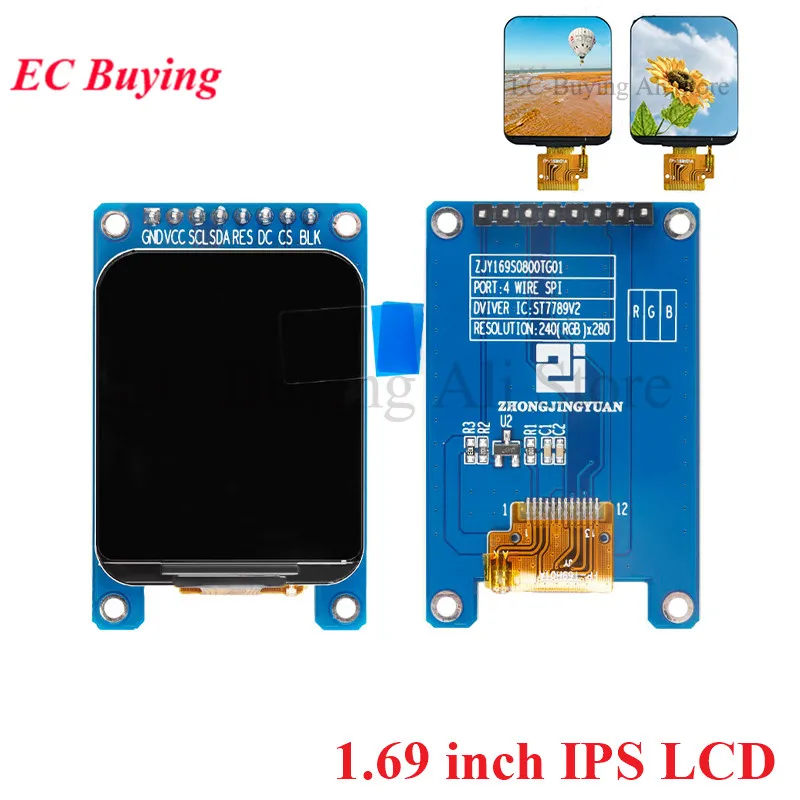 1-69-Inch-1-69-Color-TFT-Display-Module-HD-IPS-LCD-LED-Screen-240X280 ...