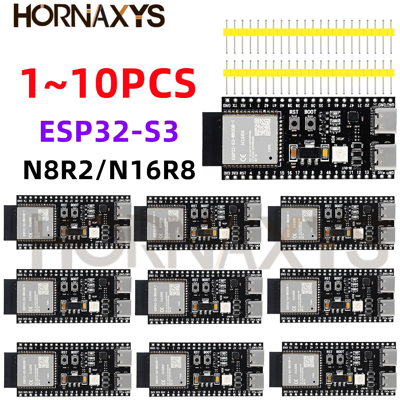 ESP32-ESP32-C3-ESP32-S3-Dual-Type-C-Development-Board-CORE-Board-ESP32 ...