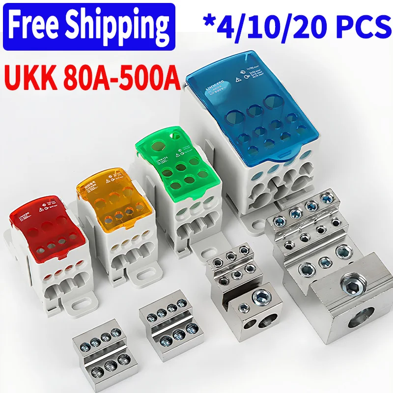 Distribution-Unipolar-Junction-Branch-line-Box-Din-Rail-Terminal-Block-Wire-Electrical-Connector ...