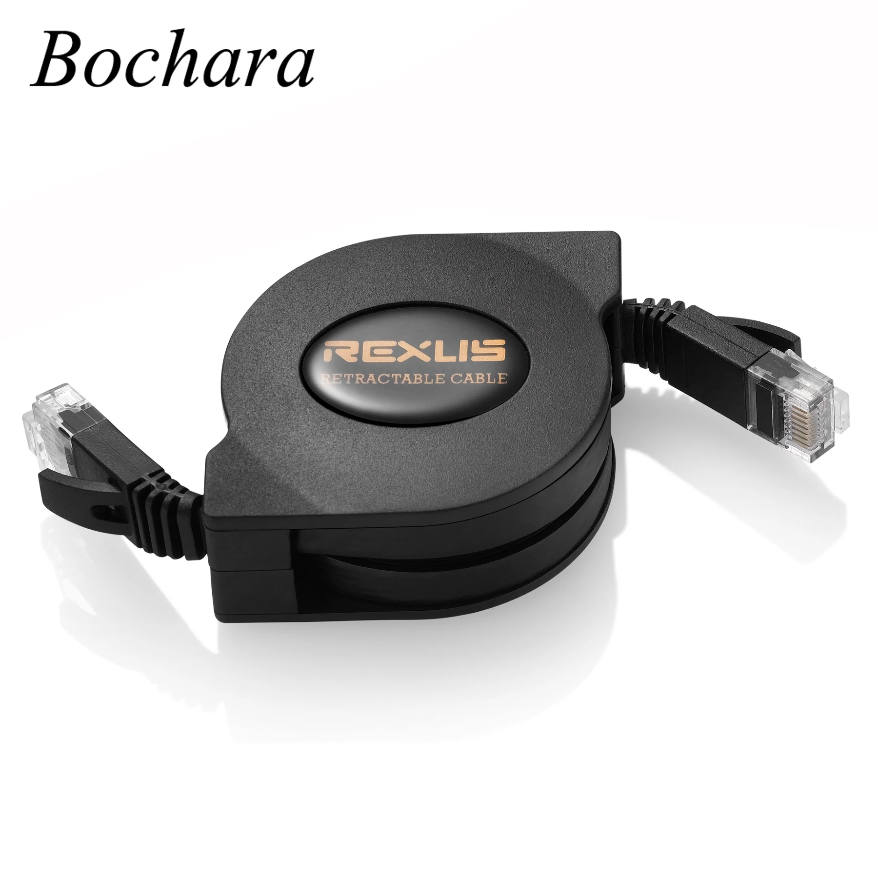 Retractable Flexible Flat Cat-6 Rj45 Network Ethernet Patch Cable For ...