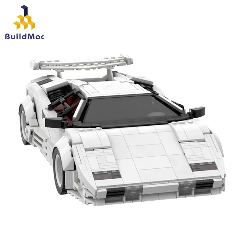 Countach-LP5000-QV-Mini-Sports-Racing-Car-Model-Kit-Building-Block-High ...