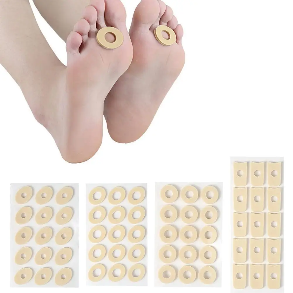 15-Counts-Corn-Cushions-For-Feet-Soft-Latex-Self-Adhesive-Callus-Pads ...