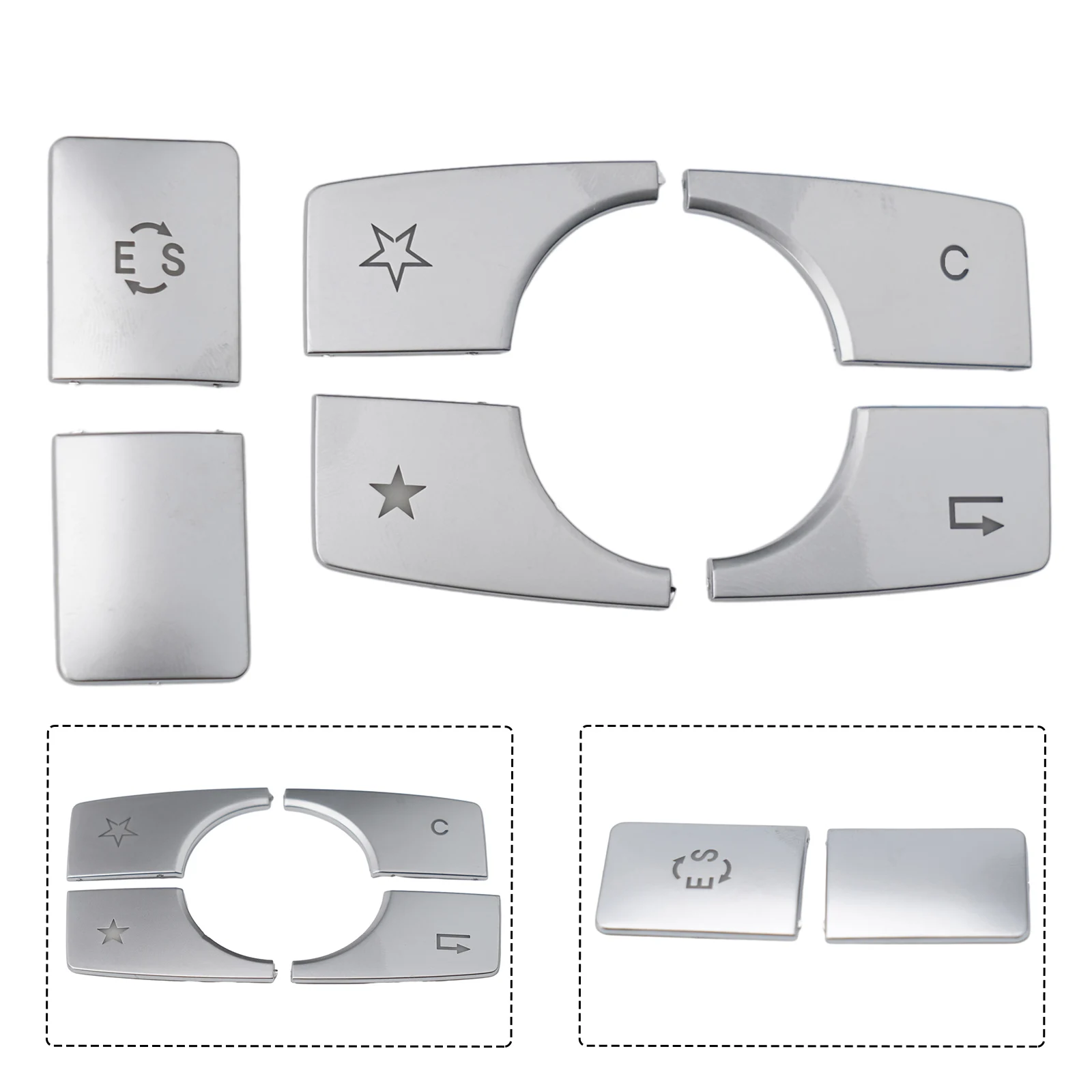 6pcs-set-For-Mercedes-Benz-E-Class-W212-2010-2011-2012-2013-2014-2015 ...