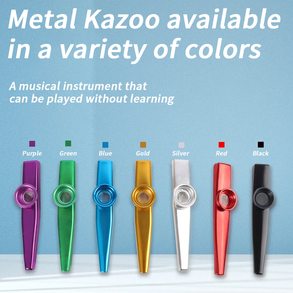 Kazoo-Instrument-Kasu-Musical-Instruments-Metal-Kazoo-Preschool-Toy ...