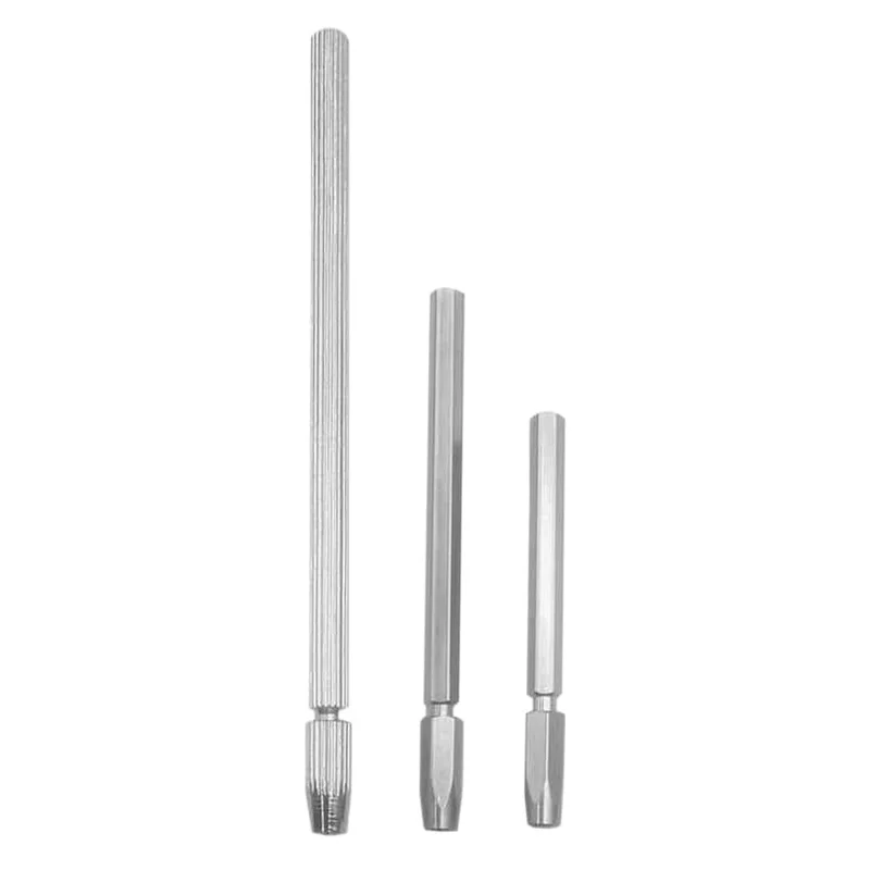 1pc Dental Barbed Broach Handle Metal Endodontic Broach Handle Root ...