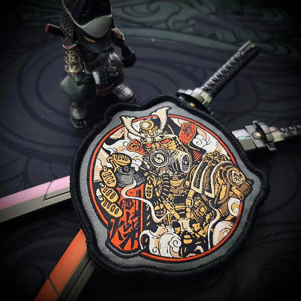 Samurai-Embroidered-Patches-Tactical-Badges-for-Clothing-Backpack-Vest-DIY-Decoration-Functions ...