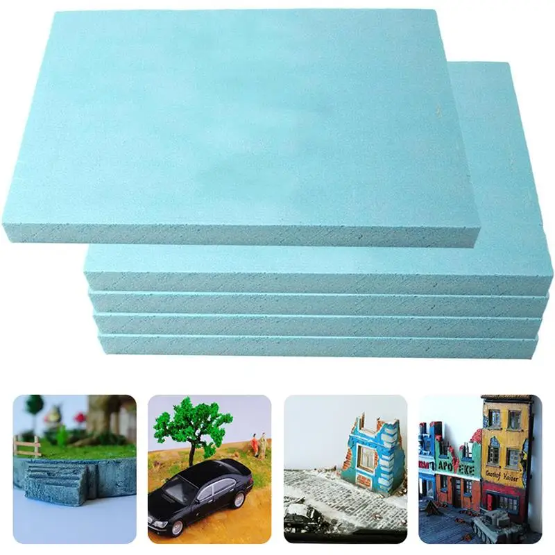 1-5pcs-Foam-Bricks-DIY-Model-Foam-Board-Diorama-Base-Slab-Foam-Board ...