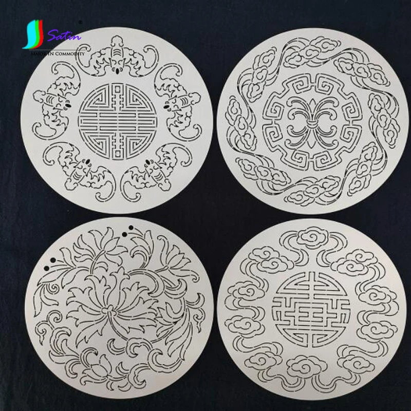 Longevity Chinese Stencils