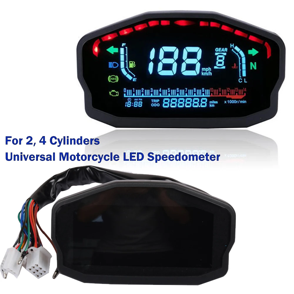 Motorcycle Digital Dash Digital Panel For Honda Ducati Kawasaki Suzuki ...