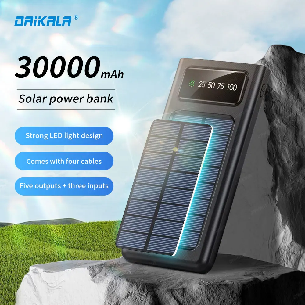 30000mAh-solar-charging-bank-Built-in-battery-charger-2USB-ports-with ...