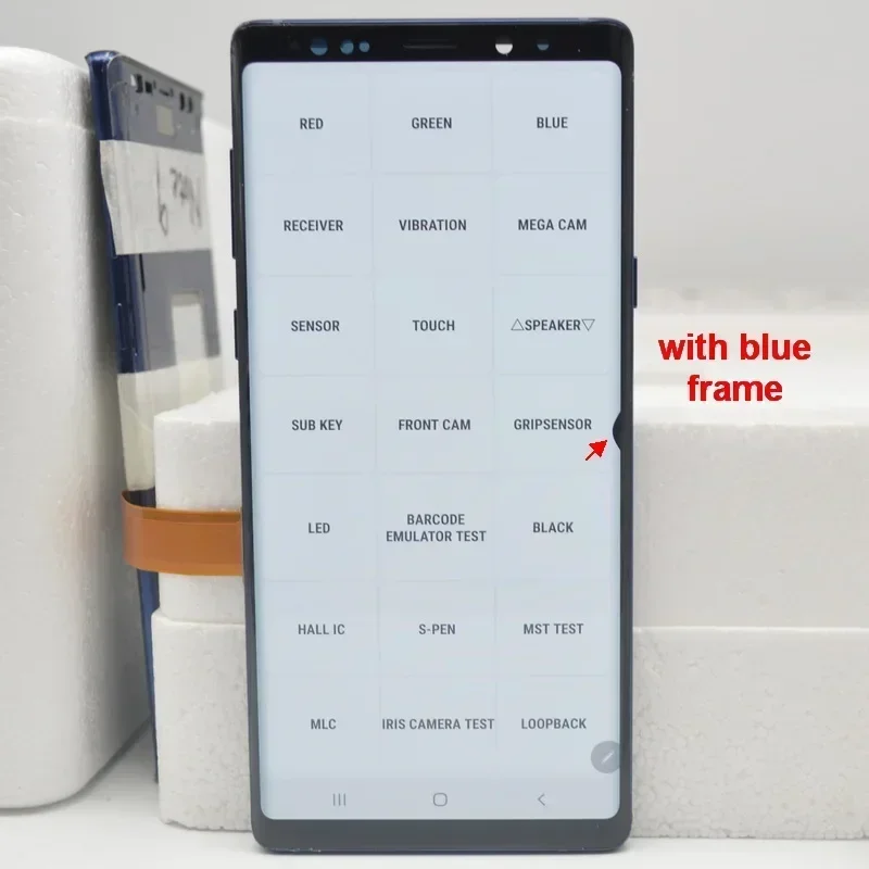 100-Super-Amoled-Display-For-NOTE9-LCD-SAMSUNG-Galaxy-NOTE9-SM-N960 ...