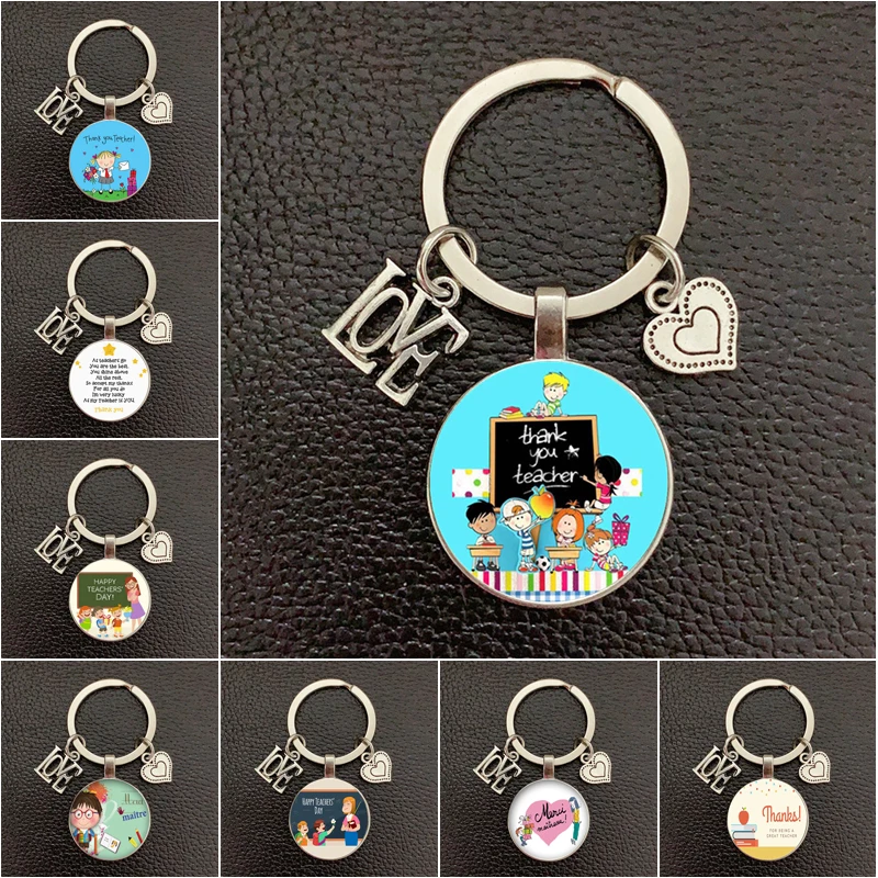 New Fashion Teacher's Day Pendant Jewelry Gifts Cute Students Thanks ...