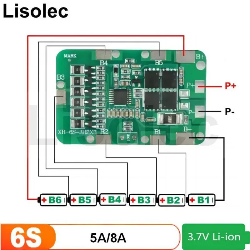 With-Balance-6S-24V-5A-8A-BMS-Protection-Board-Charge-Plates-Module-PCB ...