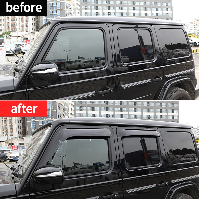 2019 G class w464 w463 G500 G63 Wind Deflectors Rain Guards for G wagon ...