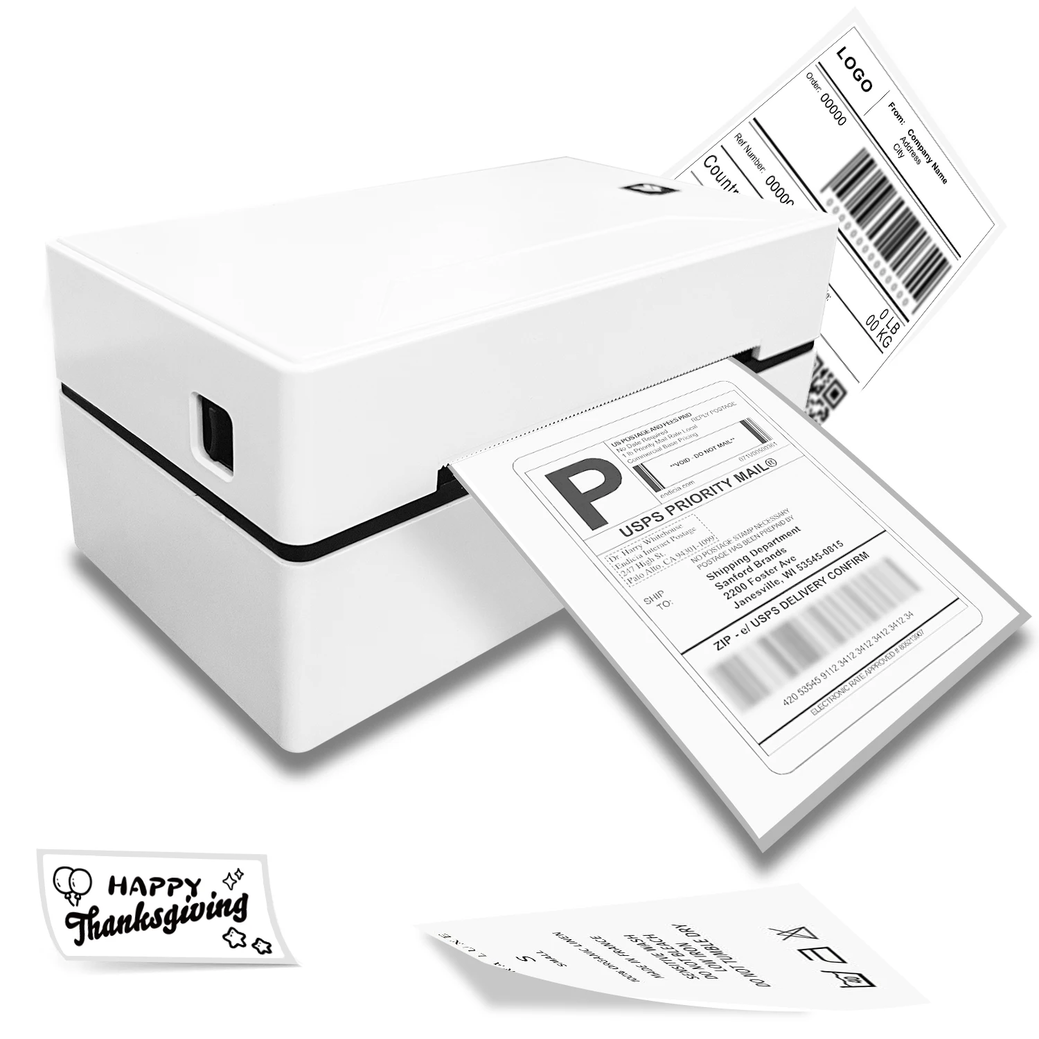Marklife D100 Bluetooth Thermal Shipping Label Printer 4x6 Shipping ...