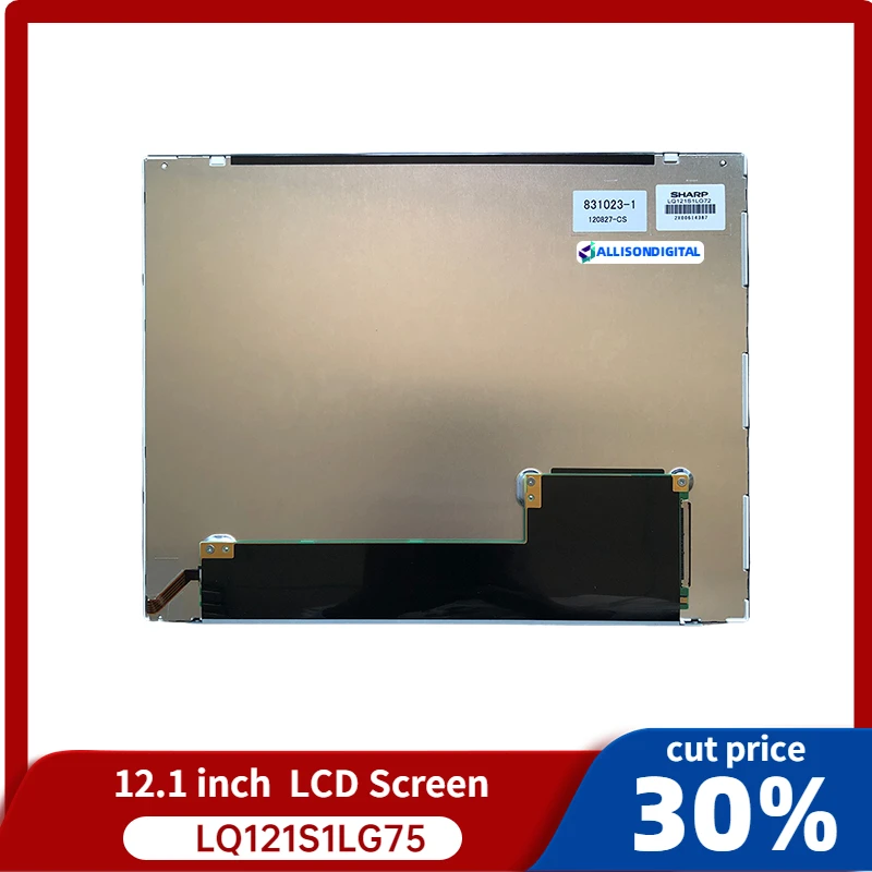 Original-12-1-inch-LQ121S1LG75-LCD-Display-for-Sharp-Screen-Replacement ...